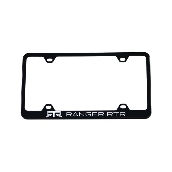 RTR Ranger License Plate Frame 1992-4505-01 (Universal; Some Adaptation ...