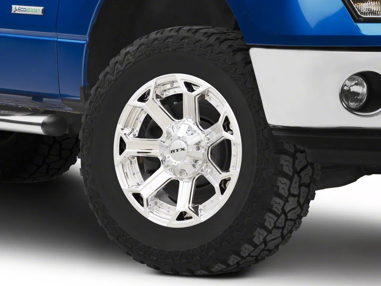 RTX Offroad Wheels F-150 Peak Chrome 6-Lug Wheel; 18x9; 0mm Offset ...