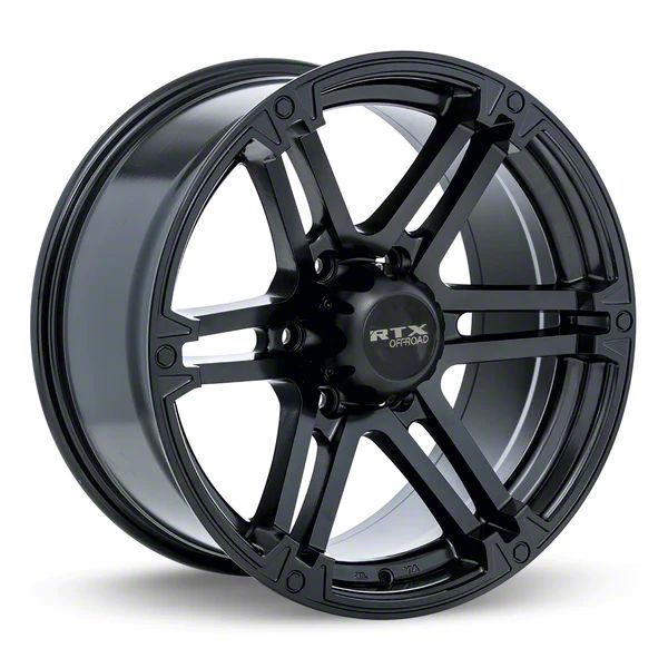 RTX Offroad Wheels F-150 Slate Satin Black 6-Lug Wheel; 18x9; 20mm ...