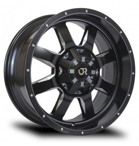RTX Offroad Wheels F-350 Super Duty Ridgeline Satin Black Milled 8-Lug ...