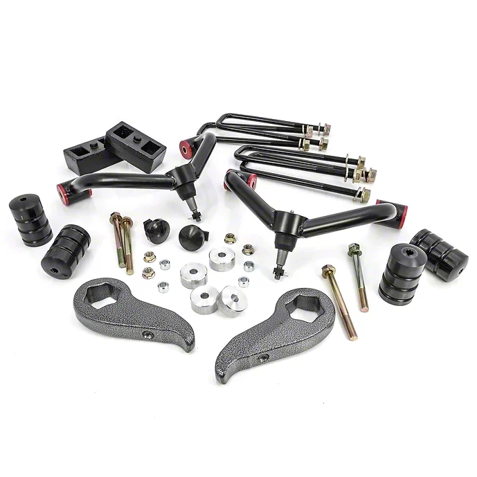 Rugged Off Road Silverado 3500 3-Inch Suspension Lift Kit with 2-Inch ...
