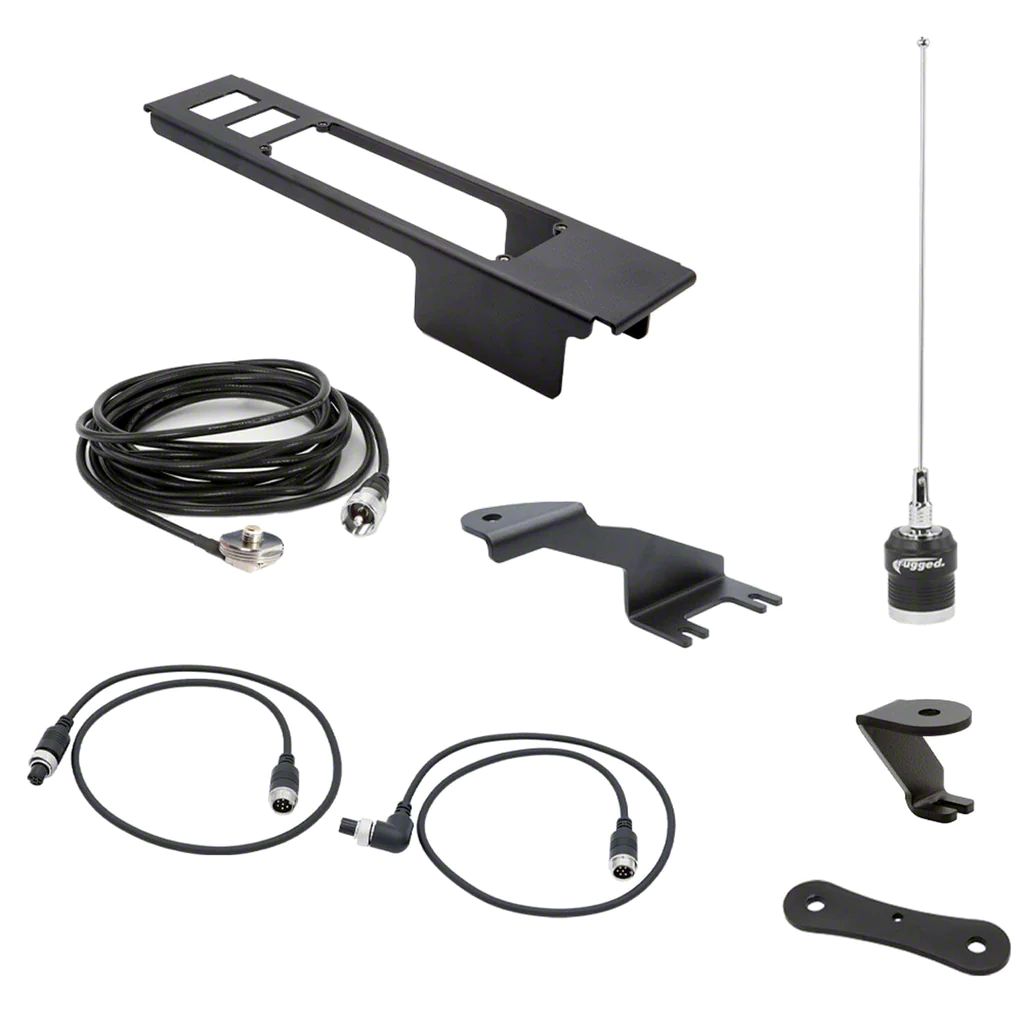Rugged Radios F-150 Two-Way VHF Business Band Mobile Radio Kit; 55-Watt ...