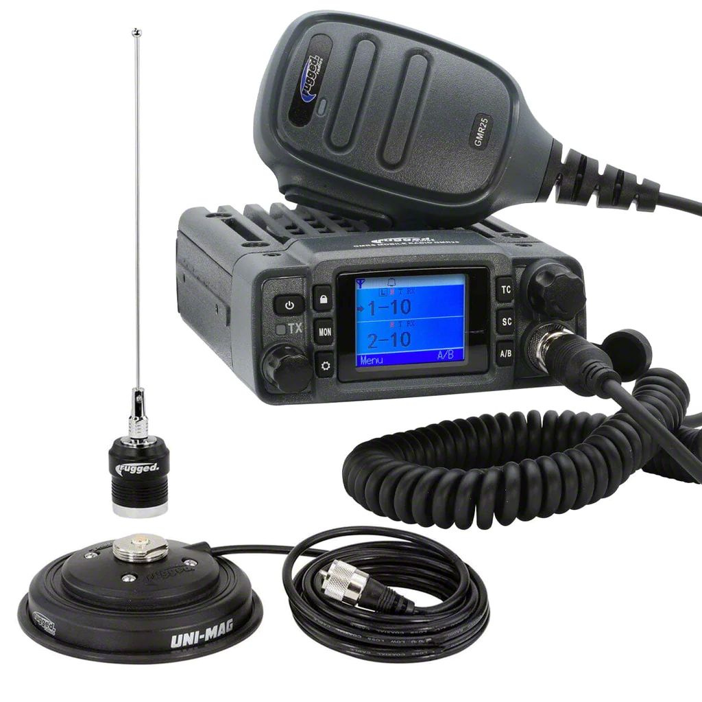 Rugged Radios RAM 2500 GMR25 Waterproof GMRS Band Mobile Radio with ...