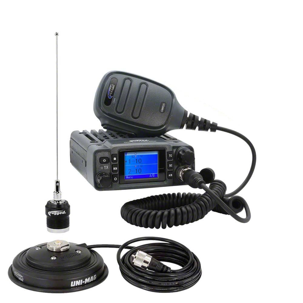 Rugged Radios Ranger GMR25 Waterproof GMRS Mobile Radio Kit and ...