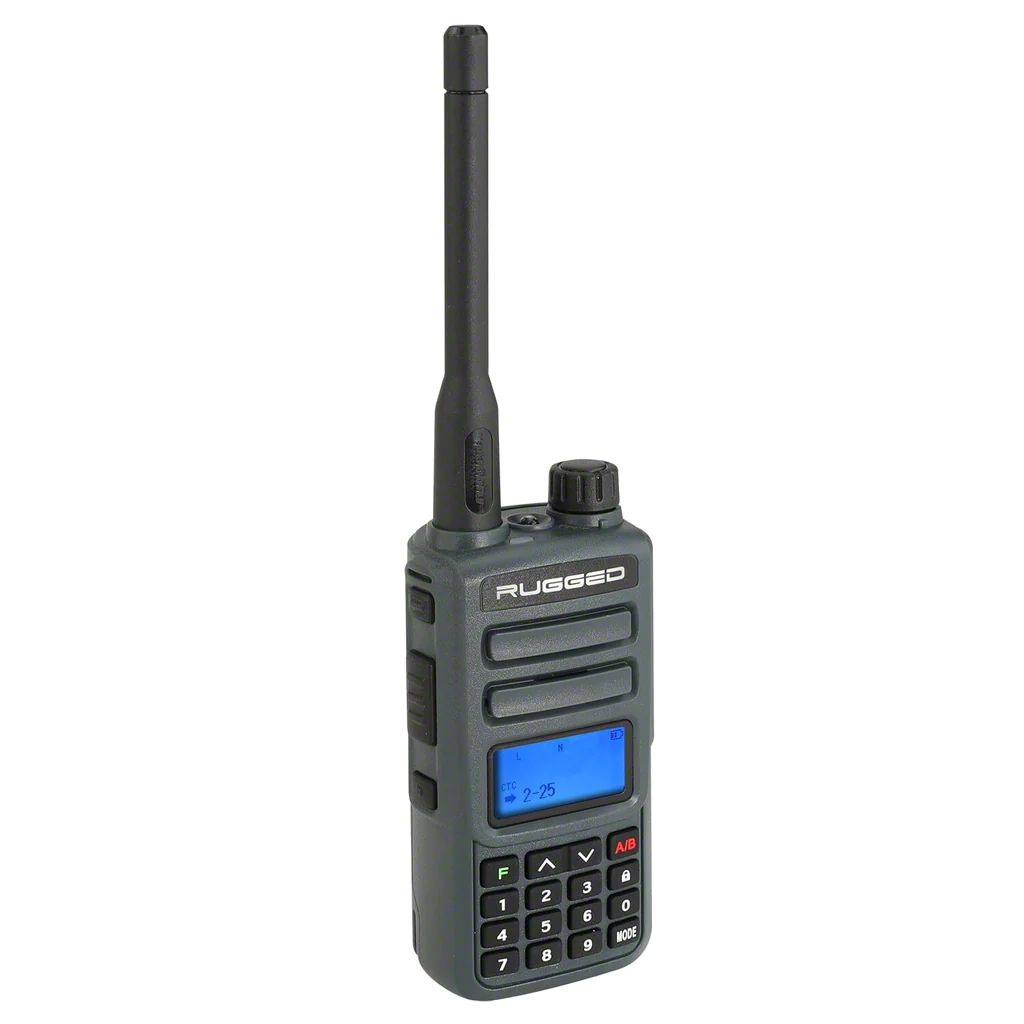 Rugged Radios Sierra 2500 GMR2 GMRS and FRS Two Way Handheld Radio ...