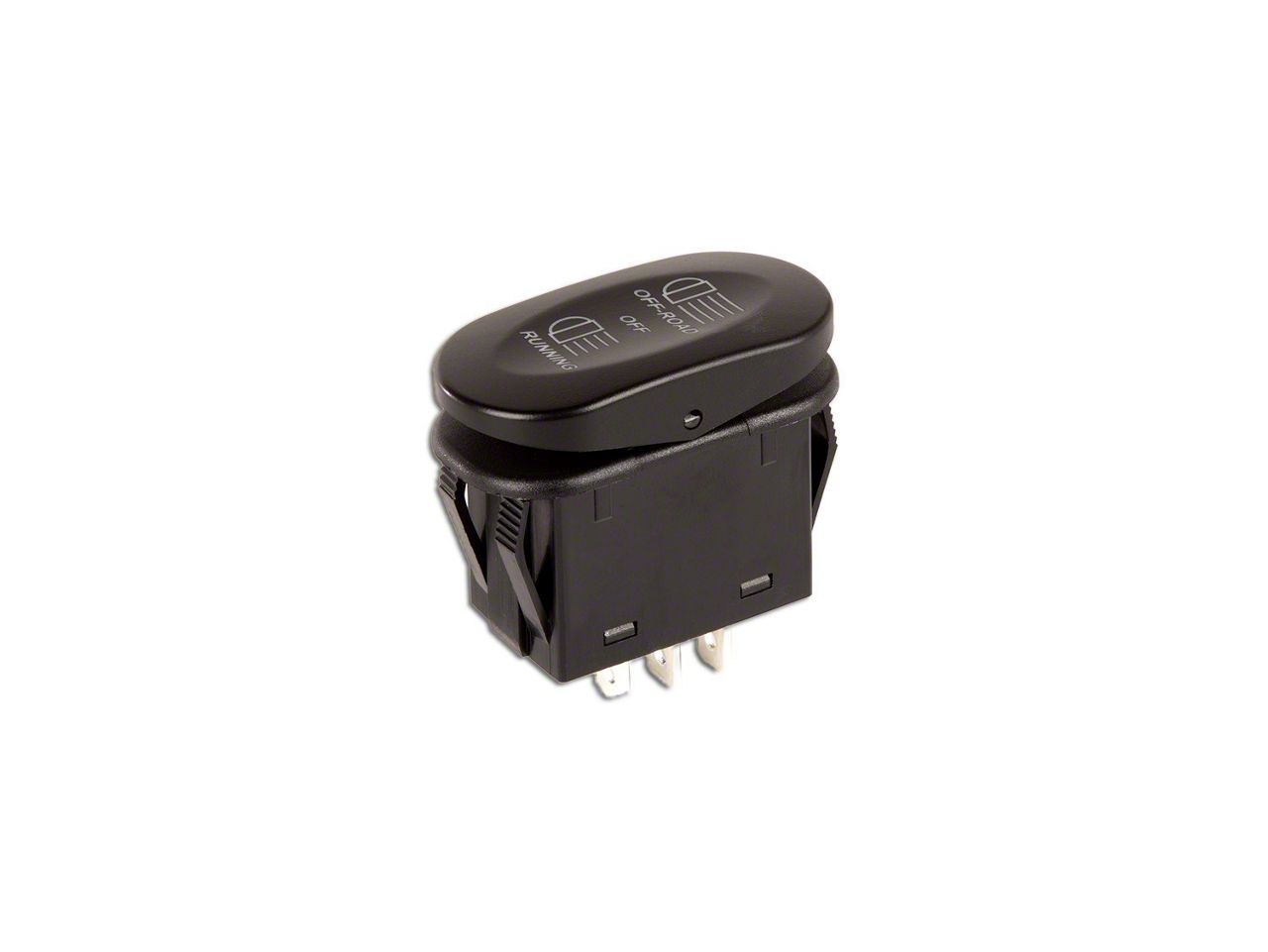 Rugged Ridge F-150 3-Position Rocker Switch with Off-Road/Running Light ...