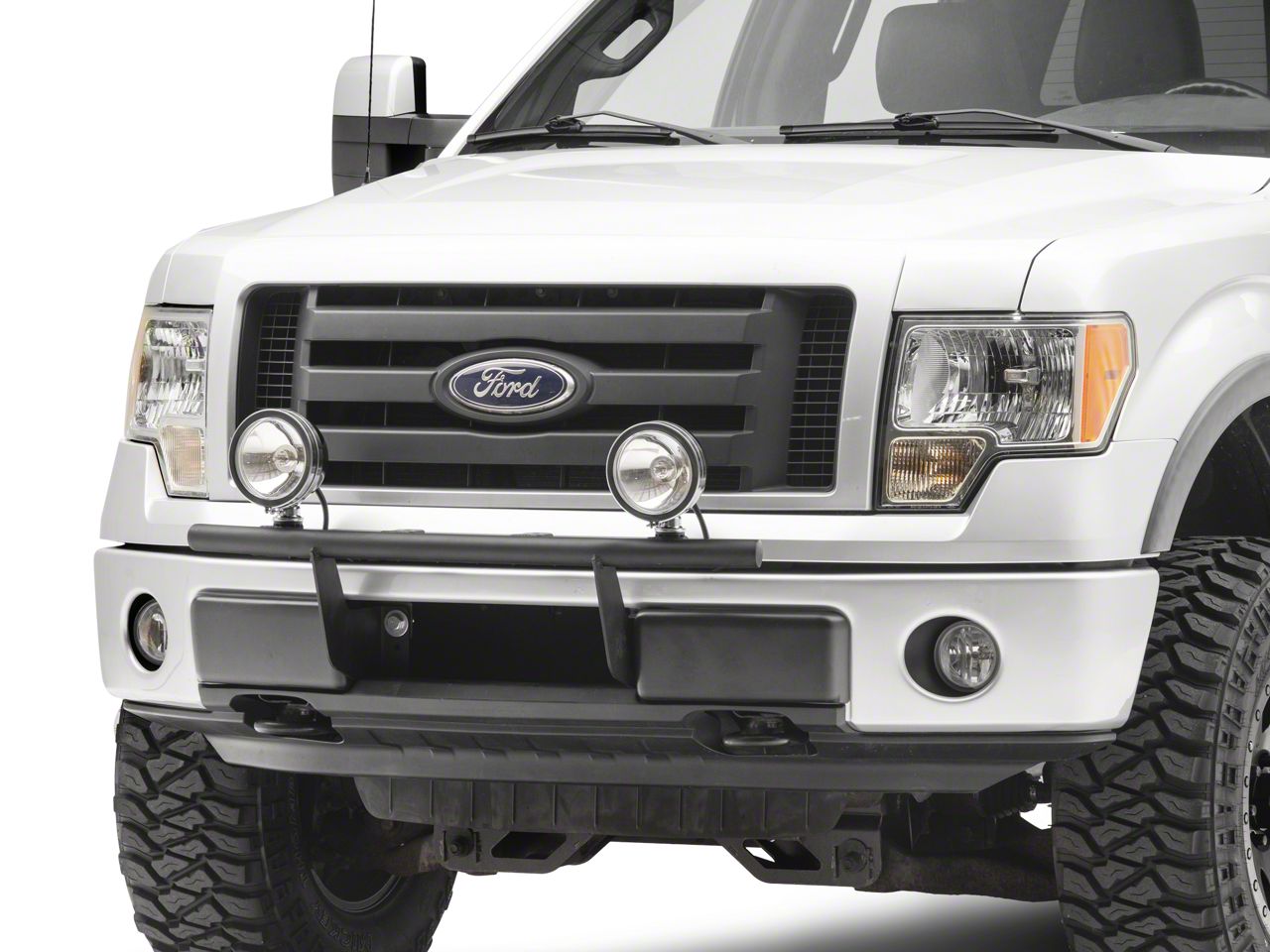 Rugged Ridge F-150 6-Inch Round Halogen Fog Lights; Set of Two 15207.51 ...