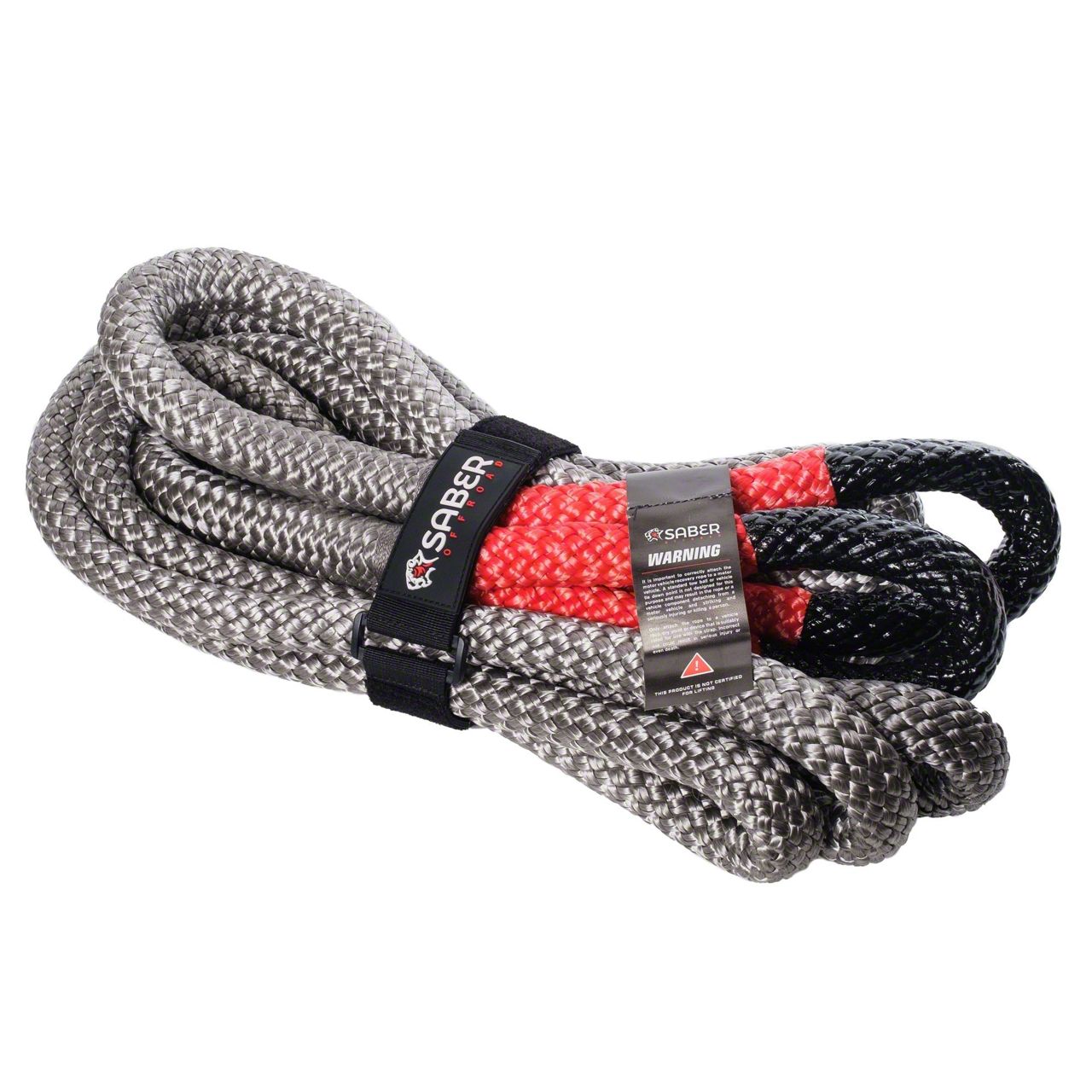 Saber Offroad Ranger 12,500KG Kinetic Recovery Rope and Bag SBR-12KRR ...