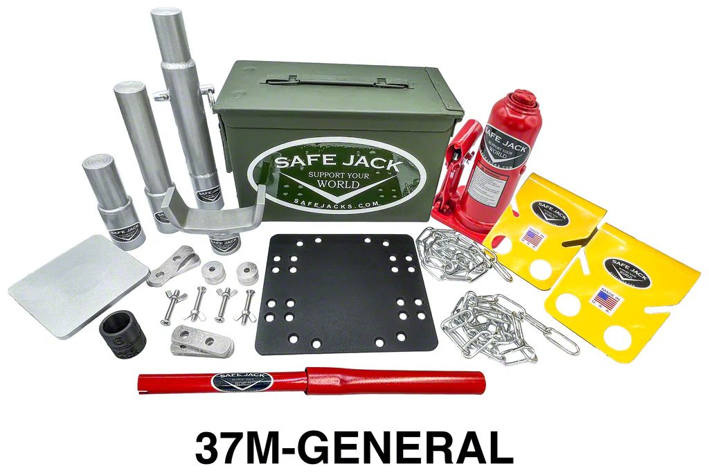 Safe Jack Universal AT 6-Ton The General Off-Road Recovery Kit 37M ...