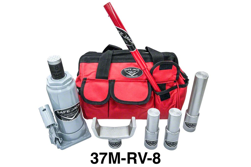 Safe Jack Universal AT 8-Ton RV Jack Kit 37M-RV-8 - Free Shipping