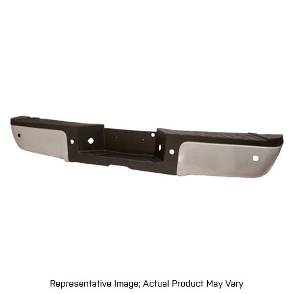 F-350 Super Duty Rear Bumper Assembly; Pre-Drilled for Backup Sensors ...