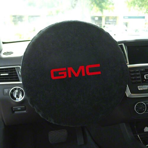 Sierra 1500 Steering Wheel Cover with GMC Logo (Universal; Some ...