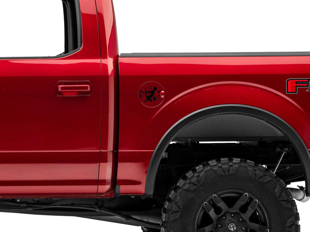 SEC10 F-150 Gas Guy Decal; Black T576315 (Universal; Some Adaptation ...
