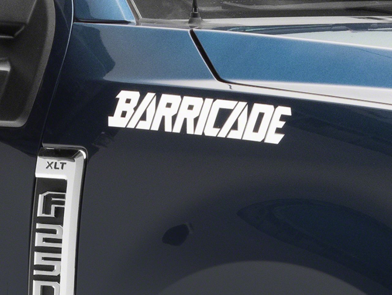 SEC10 F-250 Super Duty Barricade Standard Decal; White J172647 ...