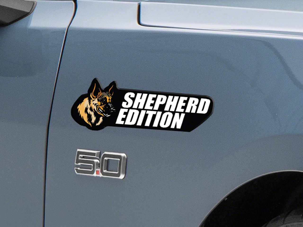 SEC10 RAM 3500 Domed Dog Breed Decal; German Shepherd 471833 (Universal ...