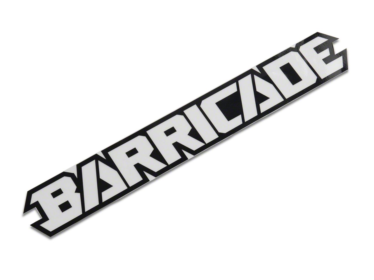 SEC10 Ranger Barricade Outline Decal; Black J172645 (Universal; Some ...