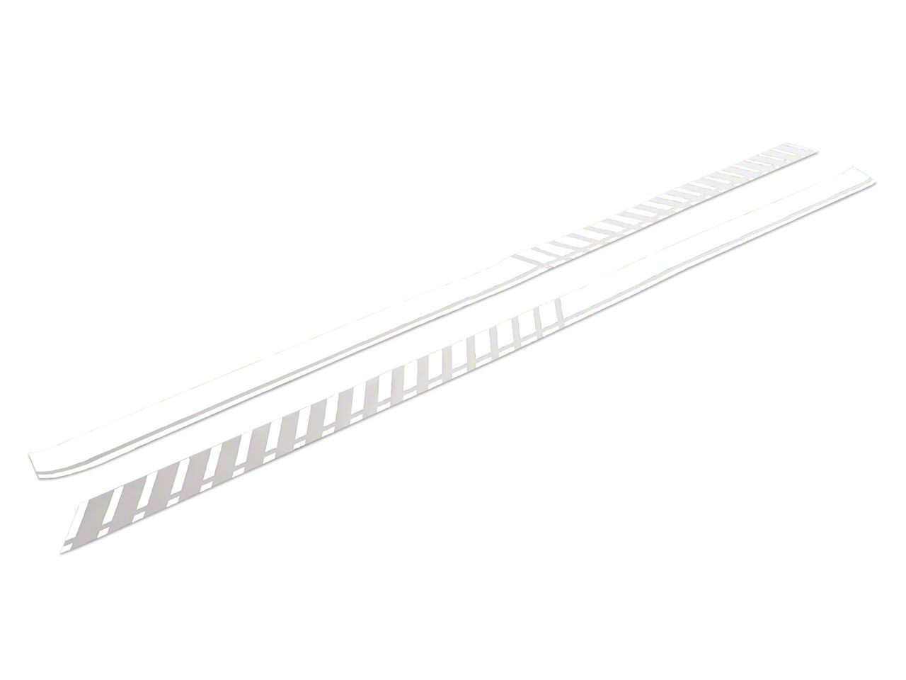 SEC10 Sierra 2500 Dashed Rocker Stripes; White T577777 (Universal; Some ...