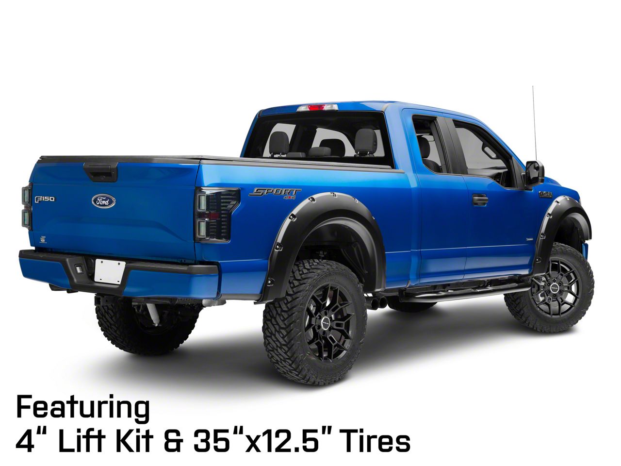 Carroll Shelby Wheels F-150 CS45 Gloss Black 6-Lug Wheel; 20x9; 12mm ...