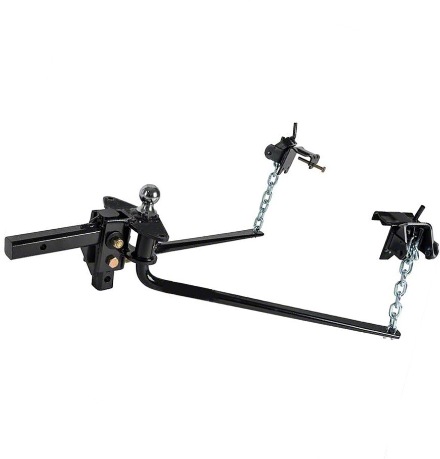 Shocker Hitch F-350 Super Duty 12K Air Equalizer and Chain Style Weight ...