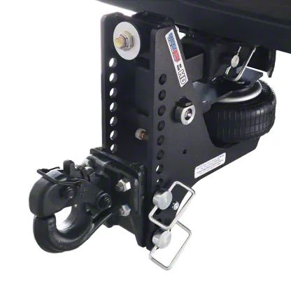 Shocker Hitch RAM 1500 Max Black HD 20K Super Drop Air Hitch Pintle ...