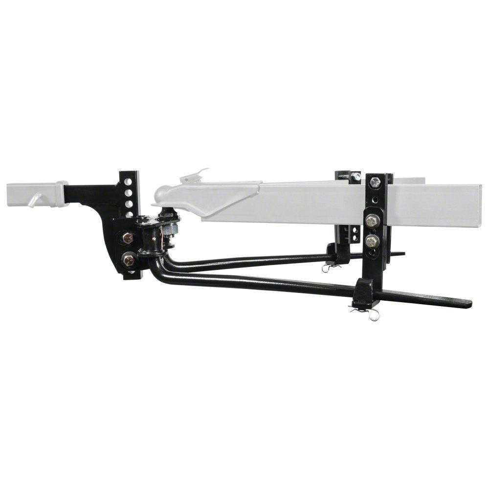 Shocker Hitch RAM 2500 12K Round Bar Weight Distribution Hitch Kit with ...