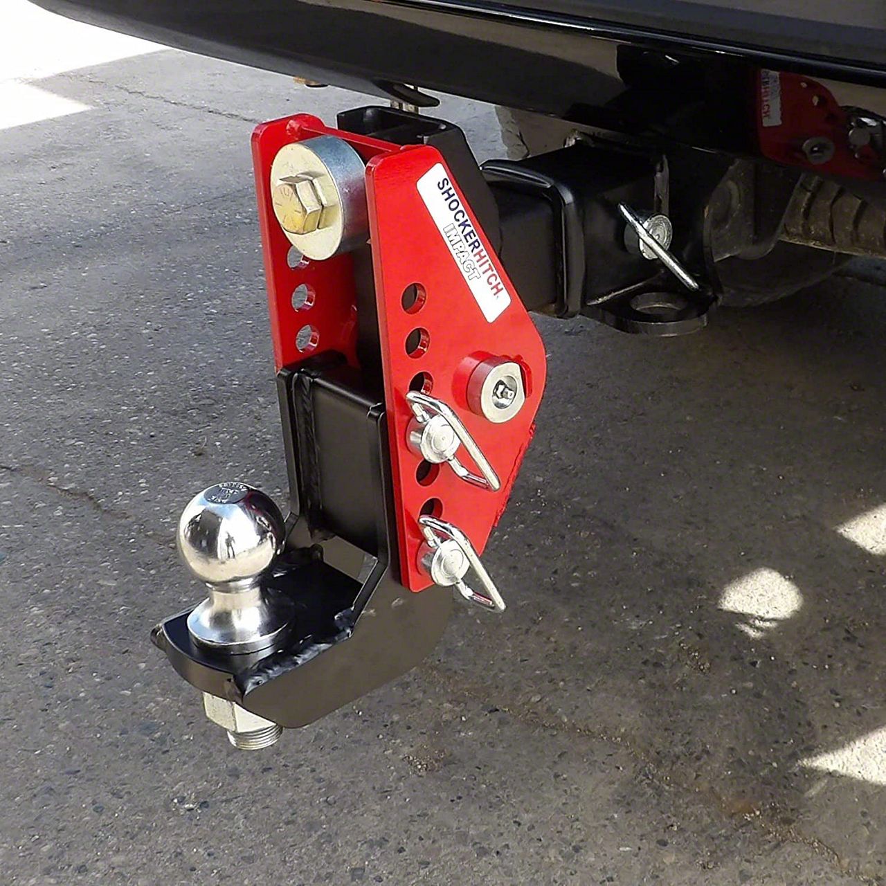 Shocker Hitch Sierra 3500 Impact Cushioned 2.50-Inch Receiver Hitch ...