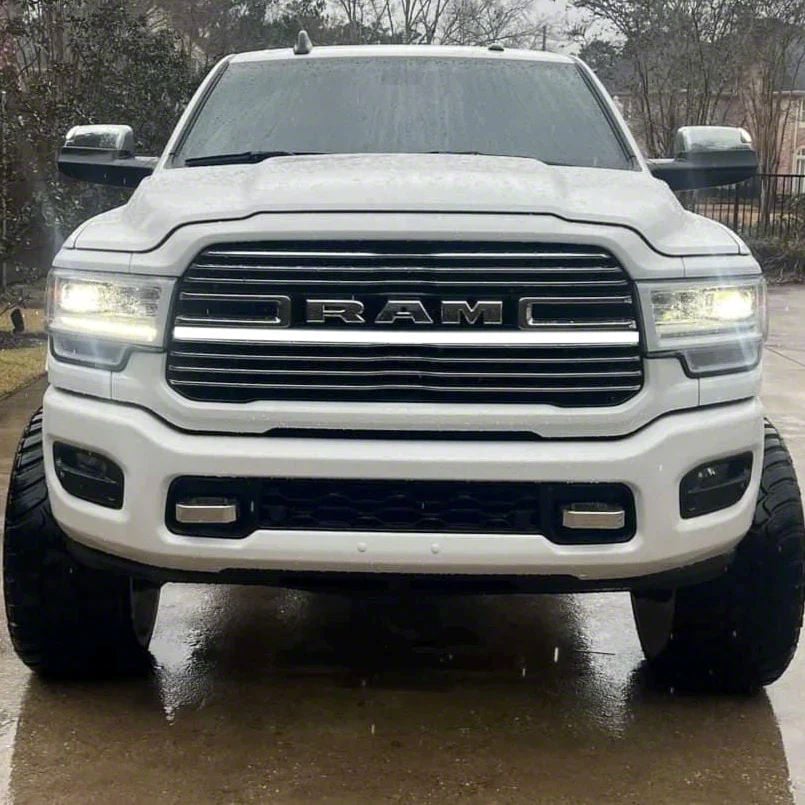 Sick Diesel RAM 2500 Single LED Grille Light Power Bar with Plug and ...