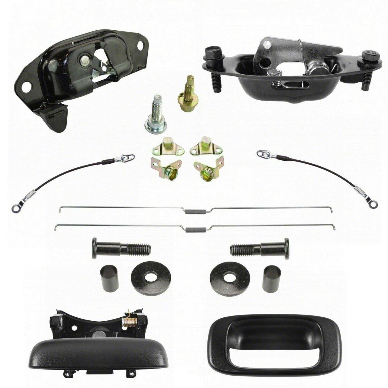 Sierra 1500 14-Piece Tailgate Repair Kit (99-06 Sierra 1500 Fleetside ...