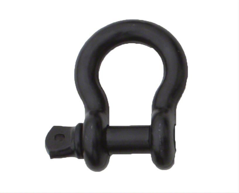 Sierra 1500 3/4-Inch Recovery D-Ring; Black - Free Shipping
