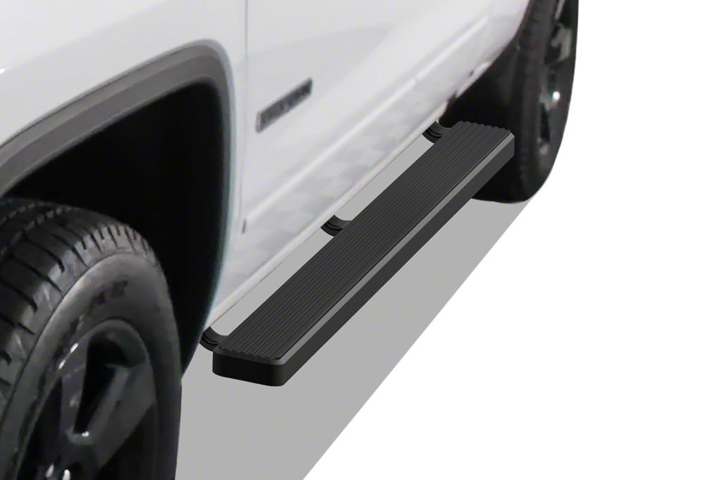 Sierra 1500 5-Inch iStep Running Boards; Black (19-26 Sierra 1500 ...