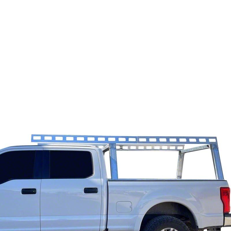 Sierra 1500 Base K2 Over Cab Rack; Silver (99-25 Sierra 1500 w/ 6.50 ...
