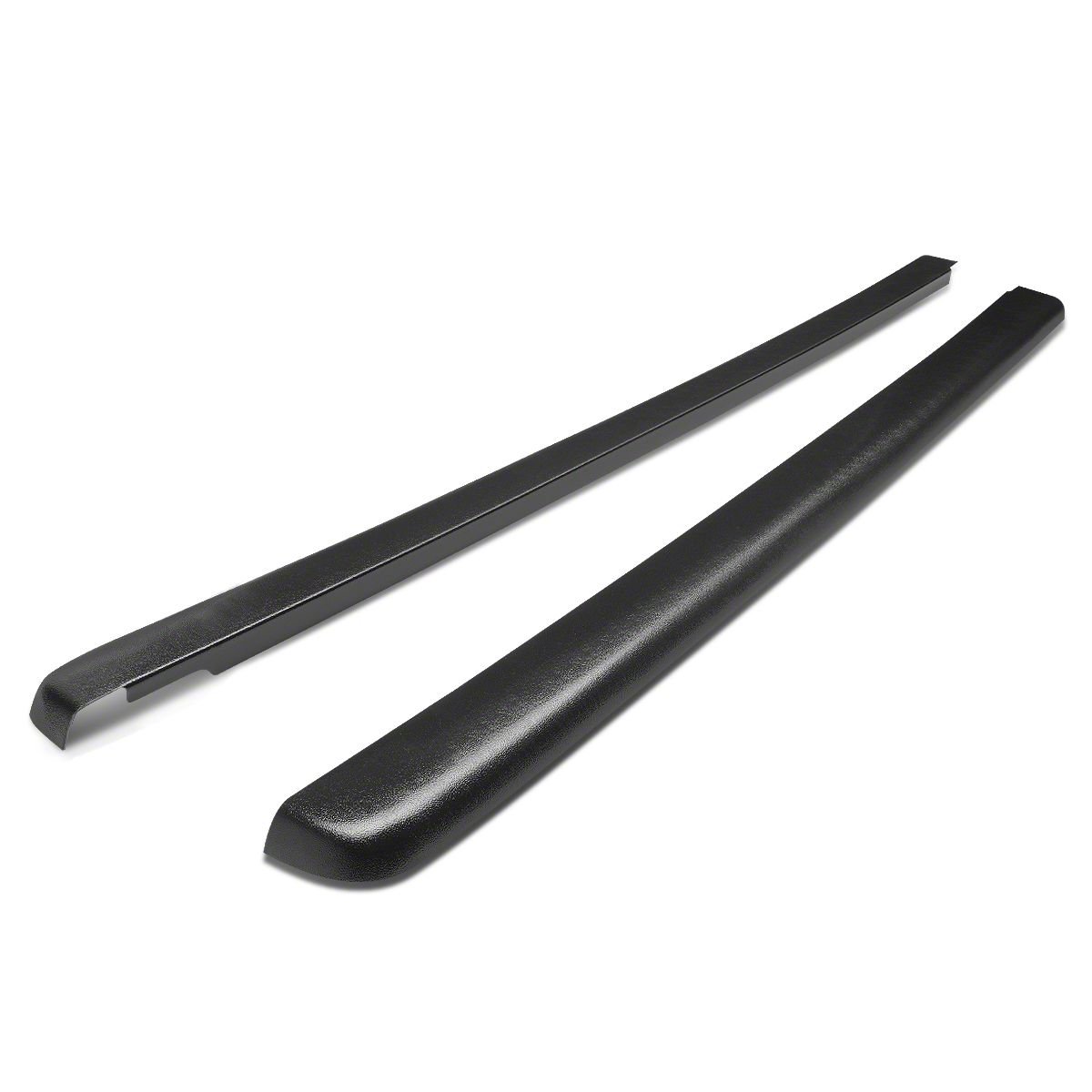 Sierra 1500 Bed Rail Caps; Textured Black (99-06 Sierra 1500 w/ 6.50 ...