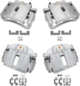 Sierra 1500 Brake Calipers; Front and Rear (99-02 Sierra 1500 w/ Single ...