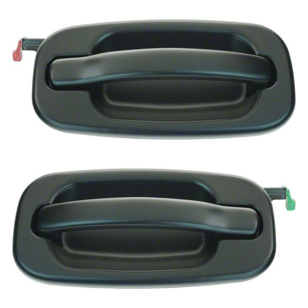 Sierra 1500 Exterior Door Handles; Rear; Paint to Match Black (04-06 ...