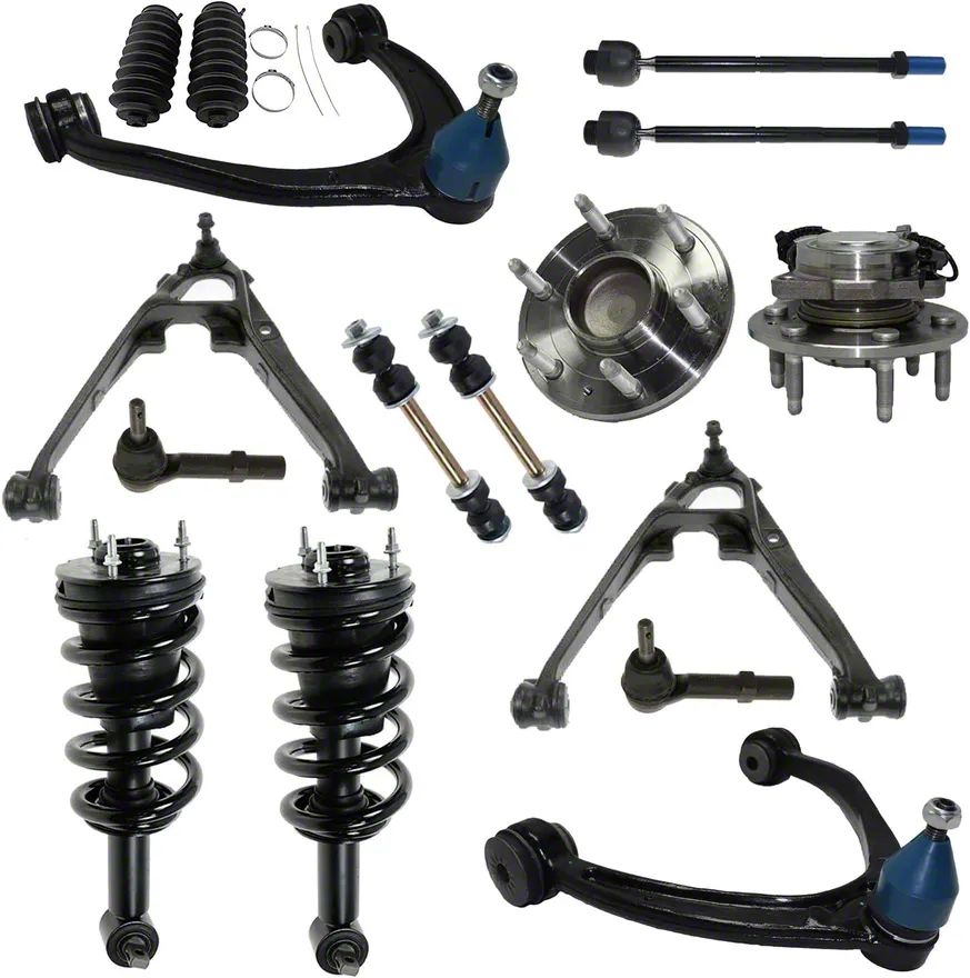 Sierra 1500 Front Strut and Spring Assemblies with Front Control Arms ...