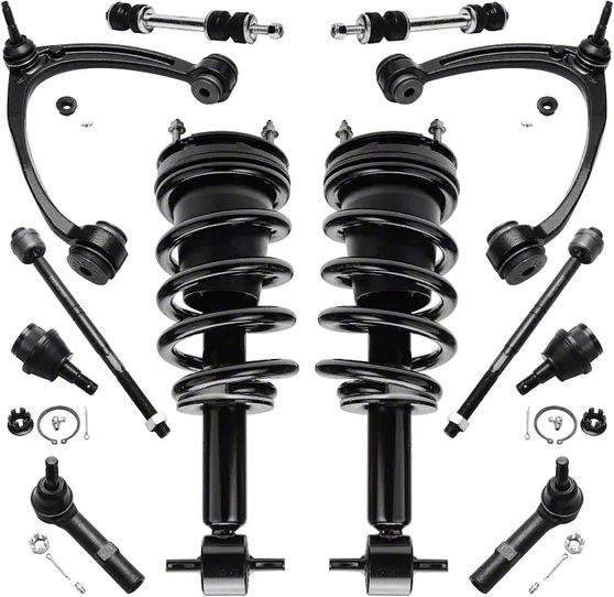 Sierra 1500 Front Strut and Spring Assemblies with Lower Ball Joints ...