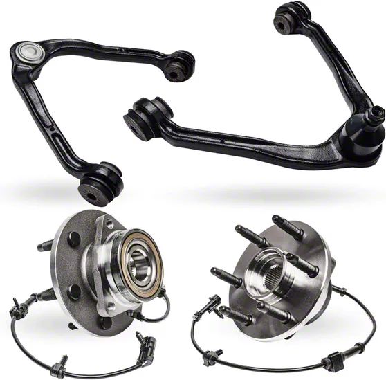 Sierra 1500 Front Upper Control Arms with Wheel Hub Assemblies (99-06 ...