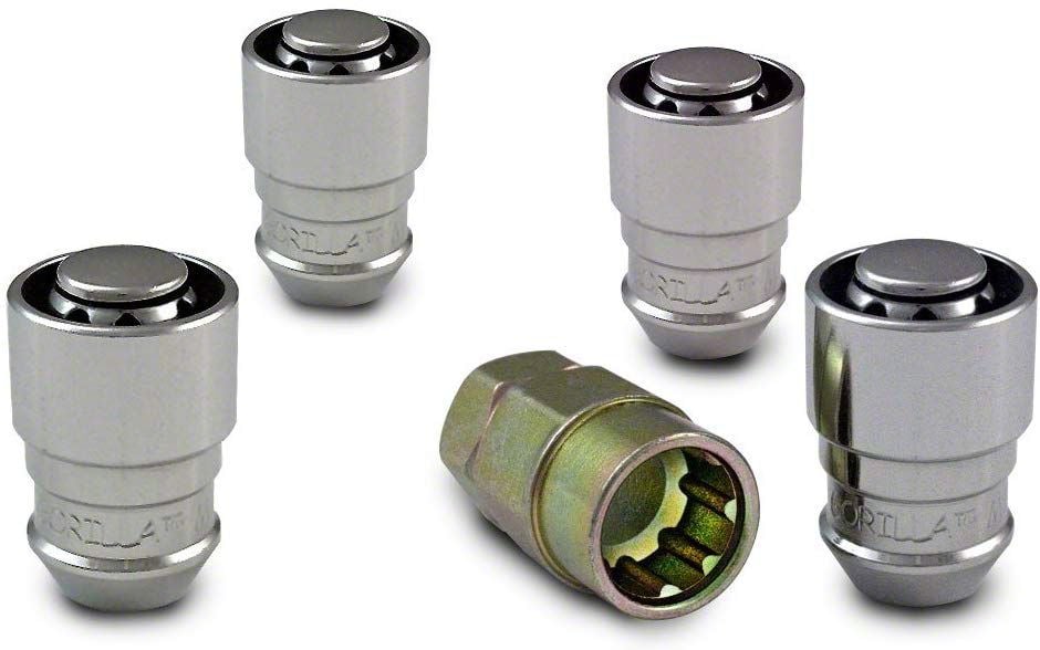 Sierra 1500 Gorilla Guard Wheel Locks; 14mm x 1.5 (07-18 Sierra 1500)