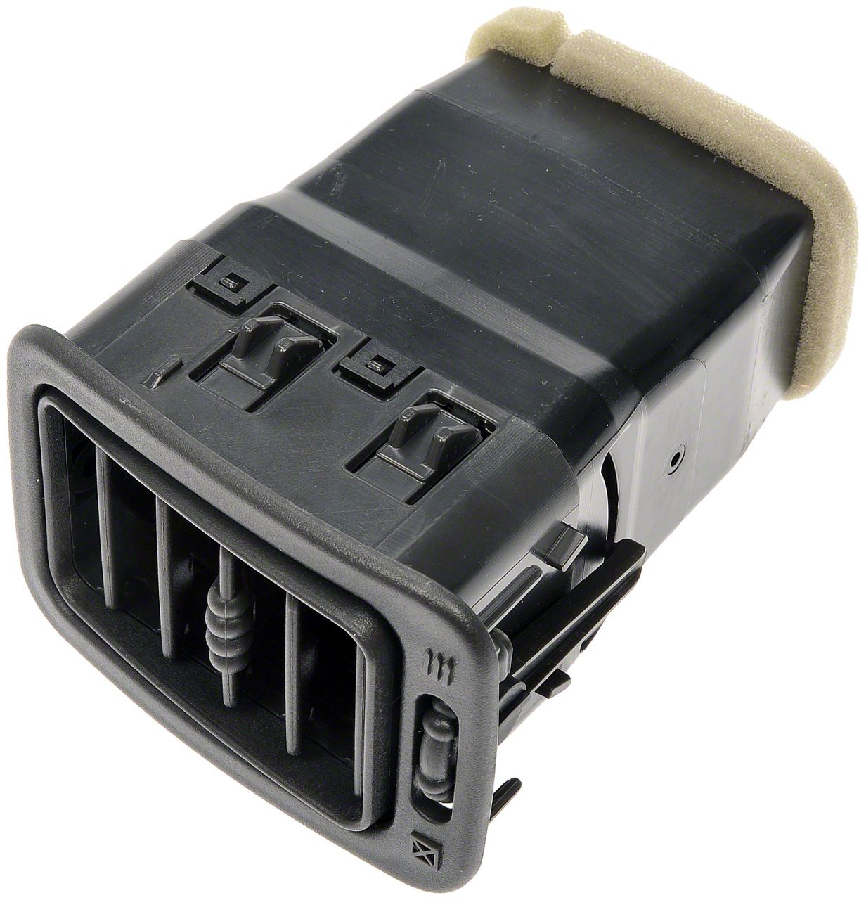 Sierra 1500 HVAC Vent; Dark Gray; Right Side (01-06 Sierra 1500) - Free ...