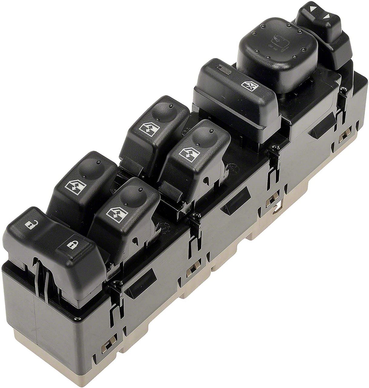 Sierra 1500 Master Window Switch Assembly; 8-Button (04-06 Sierra 1500 ...