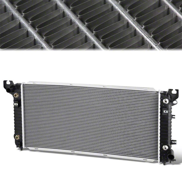 Sierra 1500 OE Style Aluminum Radiator (14-18 4.3L Sierra 1500) - Free ...