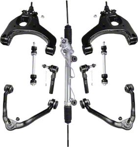 Sierra 1500 Power Steering Rack and Pinion with Front Control Arms ...