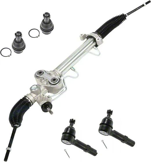 Sierra 1500 Power Steering Rack and Pinion with Lower Ball Joints and ...