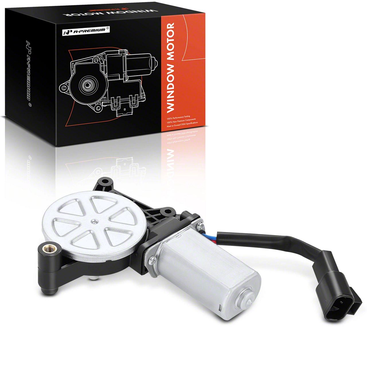 Sierra 1500 Power Window Motor; Front/Rear Driver Side (99-06 Sierra ...