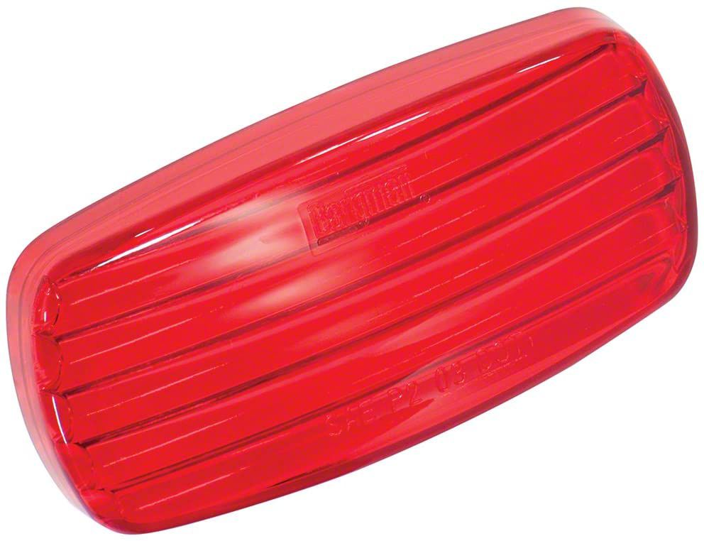 Sierra 1500 Replacement Trailer Clearance Light Lens 58; Red