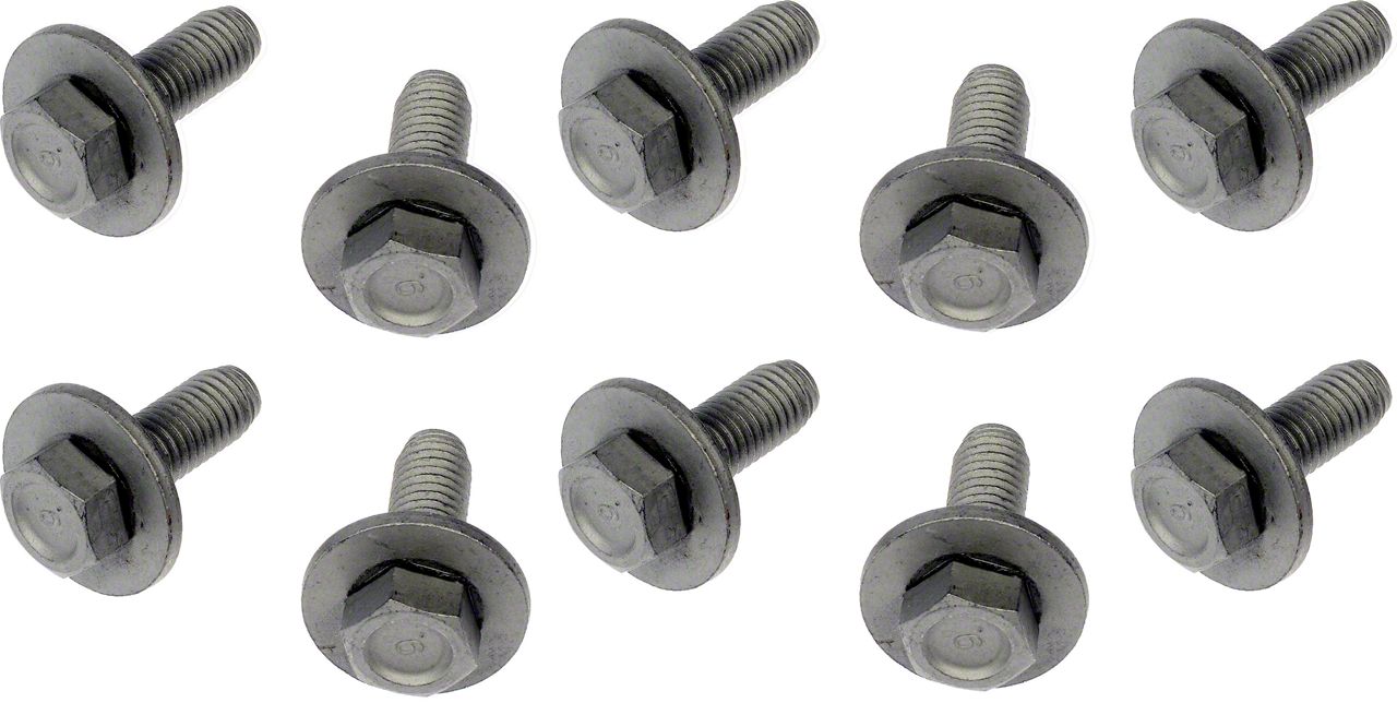 Sierra 1500 Splash Shield Retaining Bolt and Washer; M10-1.50 x 26.5mm ...