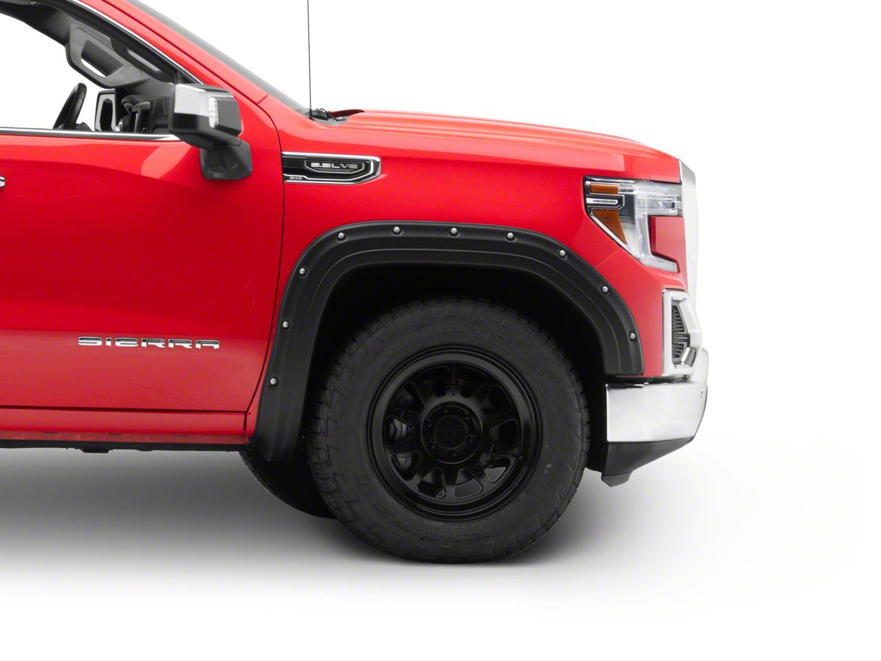 EGR Sierra 1500 Traditional Bolt-On Look Fender Flares; Matte Black ...