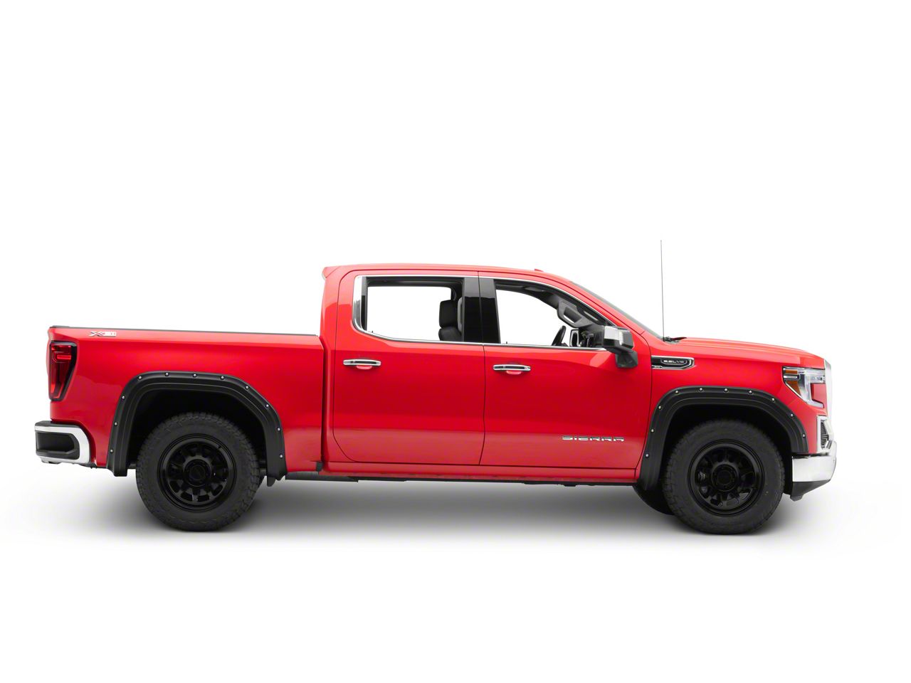 EGR Sierra 1500 Traditional Bolt-On Look Fender Flares; Matte Black ...