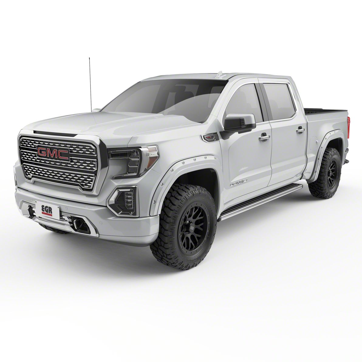 EGR Sierra 1500 Traditional Bolt-On Look Fender Flares; Summit White ...