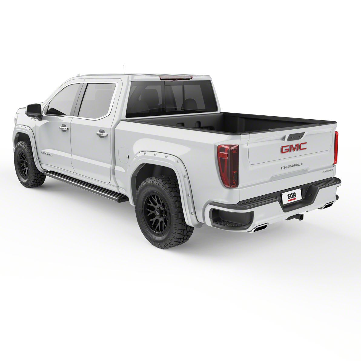EGR Sierra 1500 Traditional Bolt-On Look Fender Flares; Summit White ...
